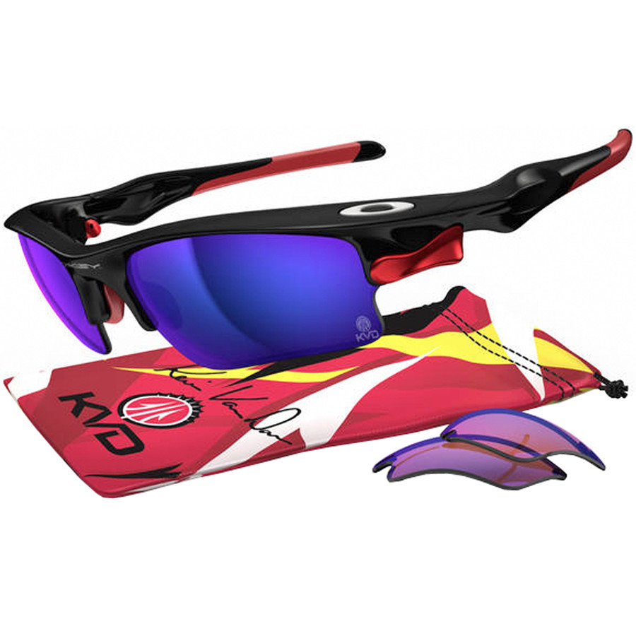 Oakley Kevin Van Dam Signature Fast Jacket XL Polarized Sunglasses ...