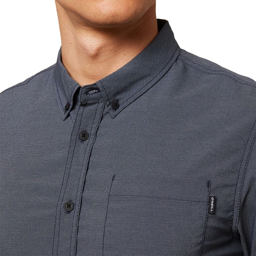 O'Neill Stockton Hybrid Short-Sleeve Button-Down Shirt - Men's ...