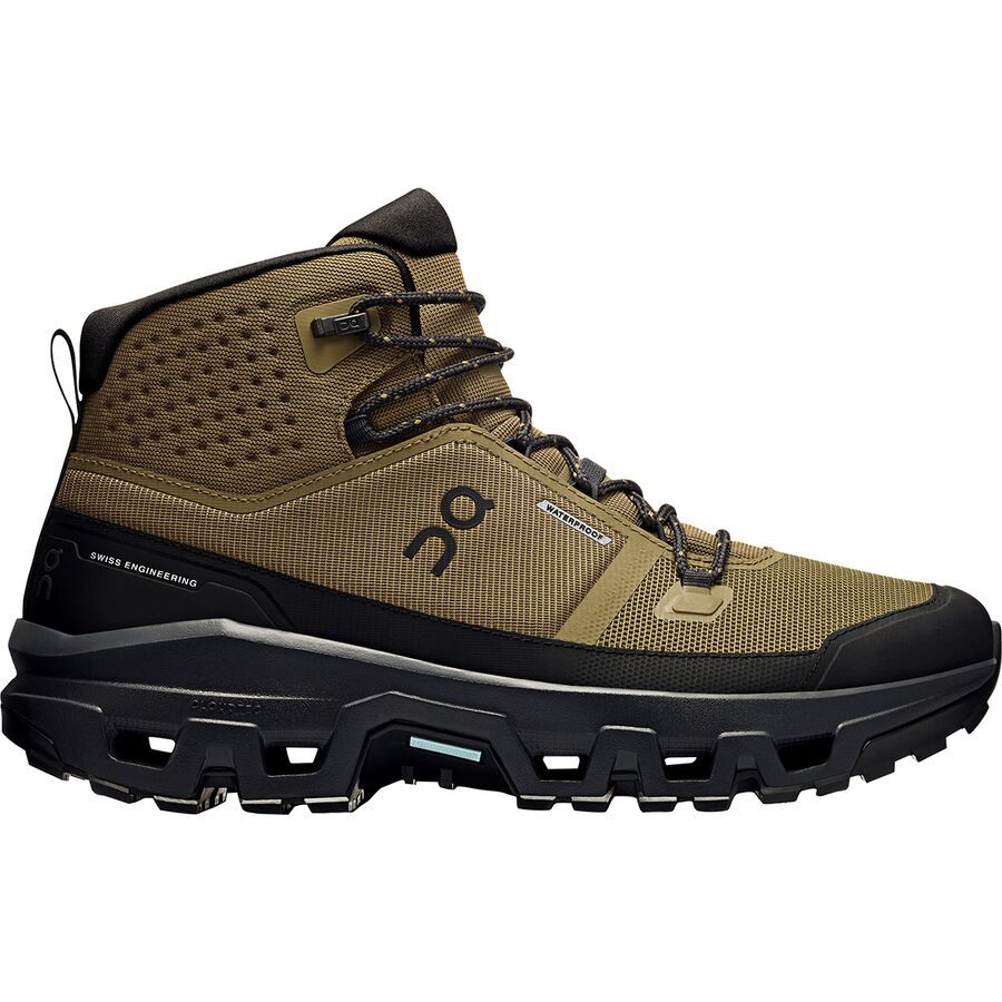 On Running Cloudrock Mid Waterproof Hiking Boot - Men's - Footwear On Running Cloudrock Mid Waterproof Hiking Boot - Men's - Footwear