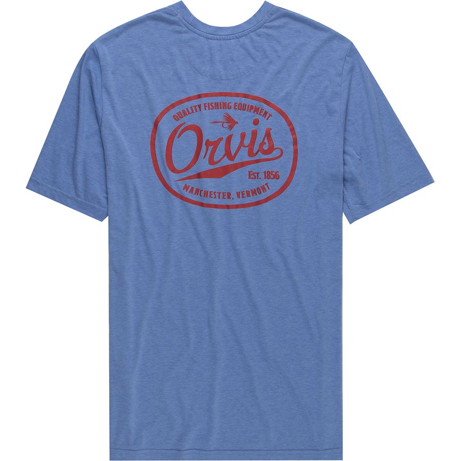 Orvis Drirelease Short-Sleeve Label Logo Shirt - Men's | Backcountry.com