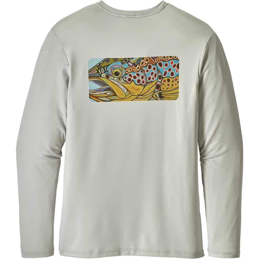 Patagonia Graphic Technical Fish Tee - Men's | Backcountry.com