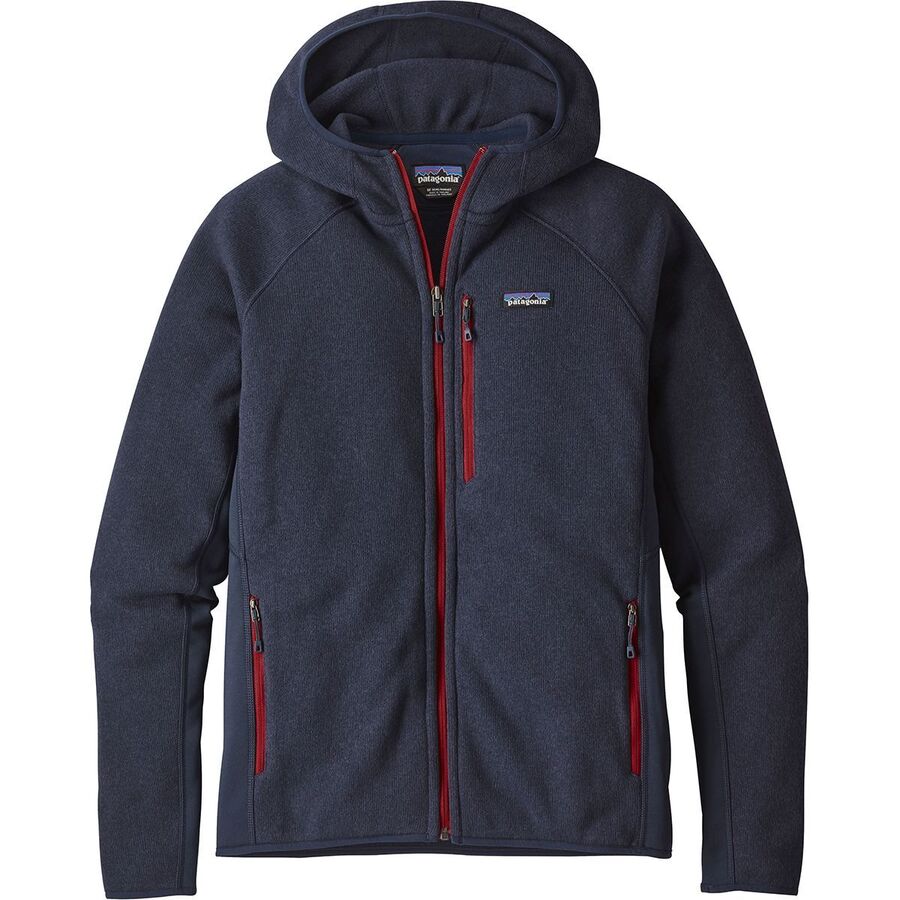Patagonia Performance Better Sweater Hooded Fleece Jacket - Men's ...