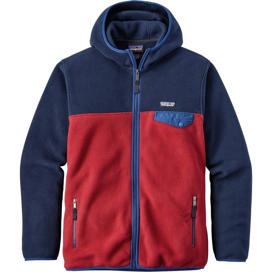 Patagonia Lightweight Synchilla Snap-T Hooded Fleece Jacket - Men's ...