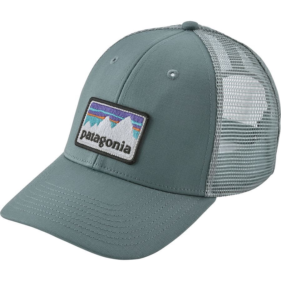 Patagonia Shop Sticker Patch LoPro Trucker Hat | Backcountry.com
