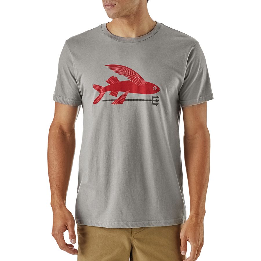 Patagonia Flying Fish Organic T-Shirt - Men's | Backcountry.com