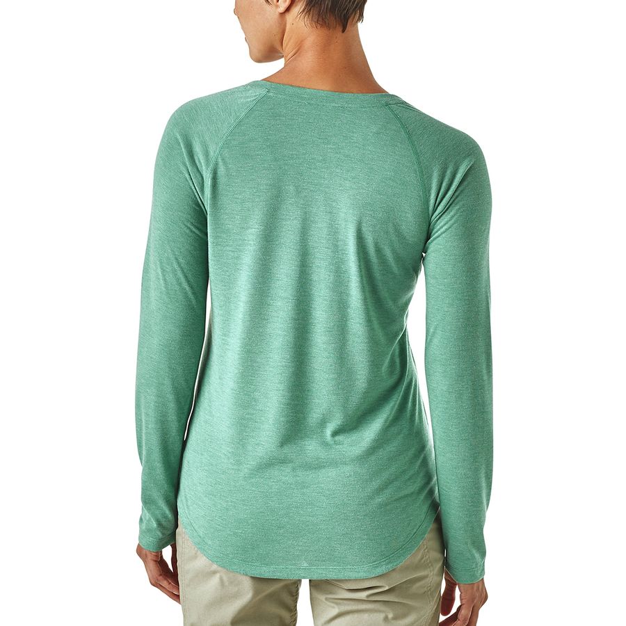 Patagonia Nine Trails Long-Sleeve Shirt - Women's | Backcountry.com
