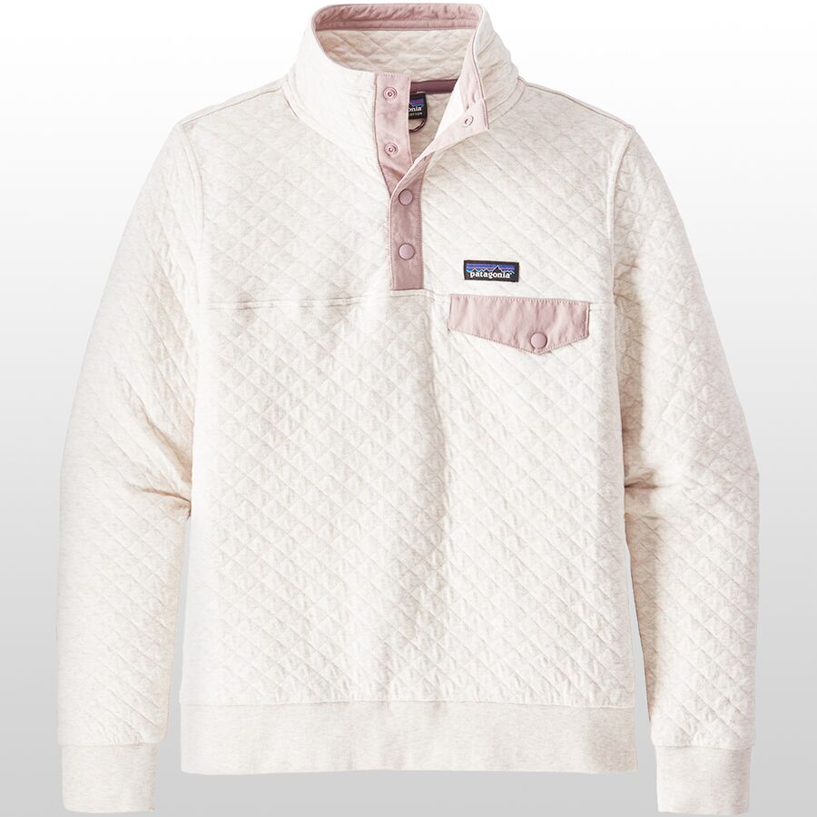 Patagonia Organic Cotton Quilt Snap-T Pullover Sweatshirt - Women's ...