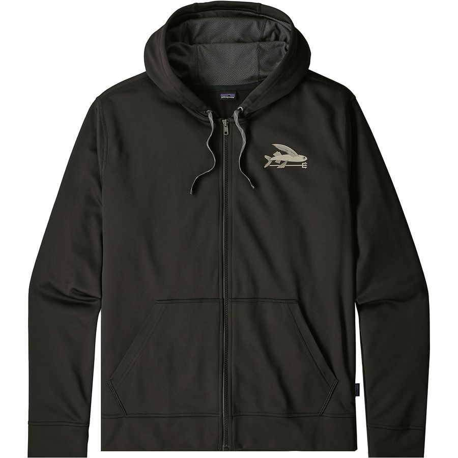 Patagonia Small Flying Fish Polycycle Full-Zip Hoodie - Men's - Clothing