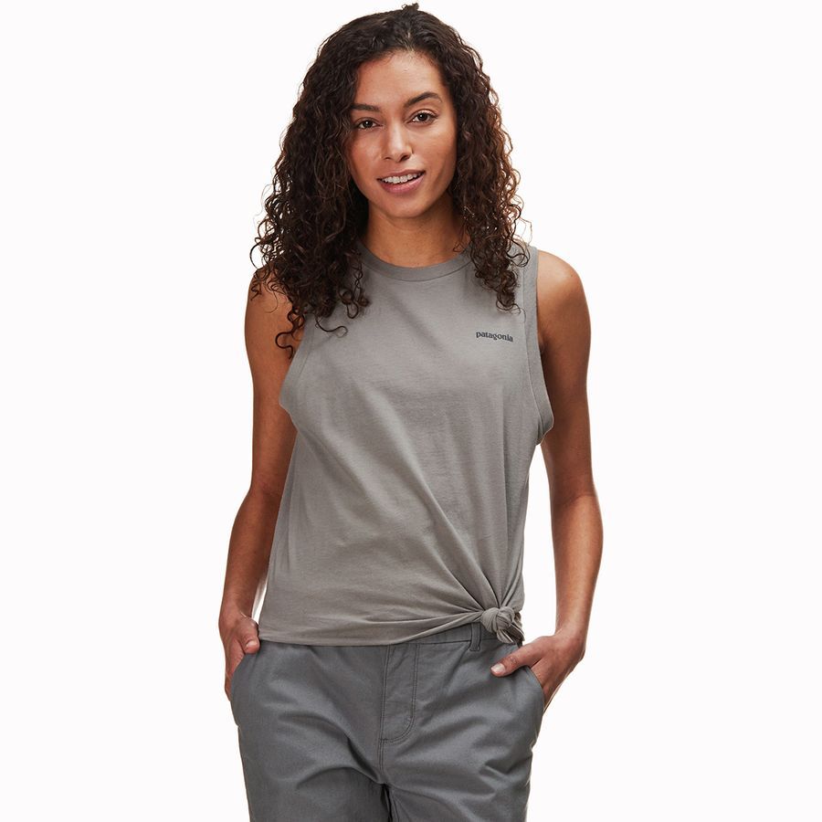 Patagonia Paper Peaks Organic Muscle Tank Top - Women's - Clothing