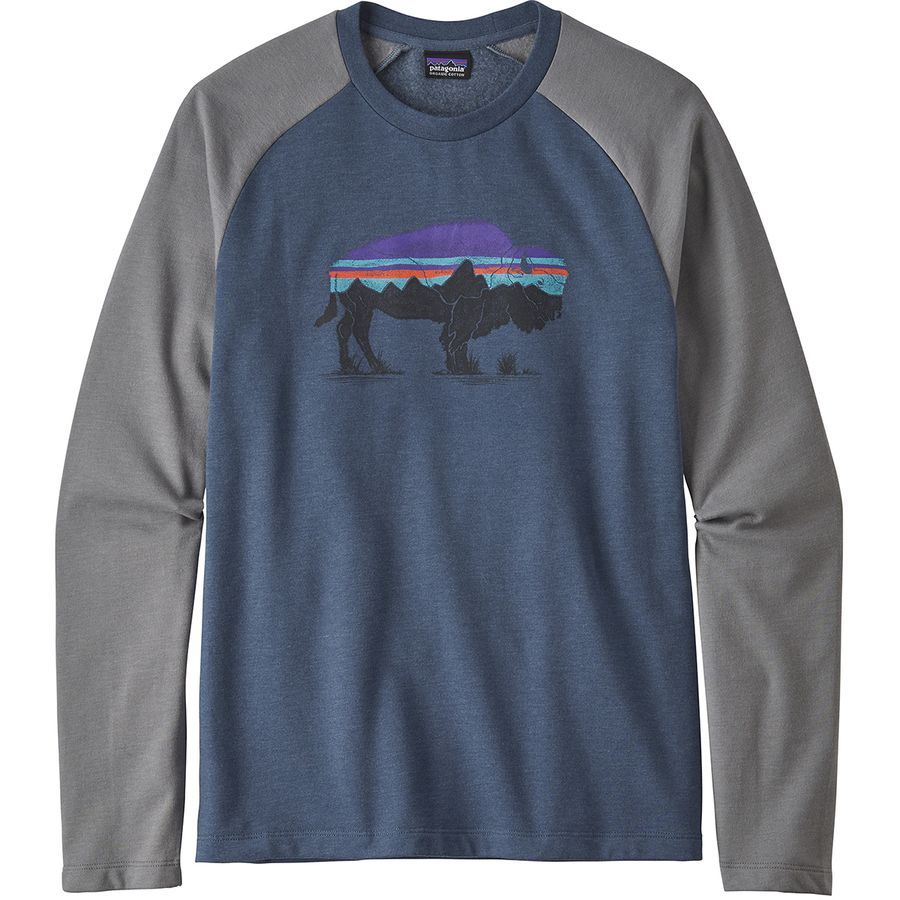 Patagonia Fitz Roy Bison Lightweight Crew Sweatshirt - Men's - Clothing