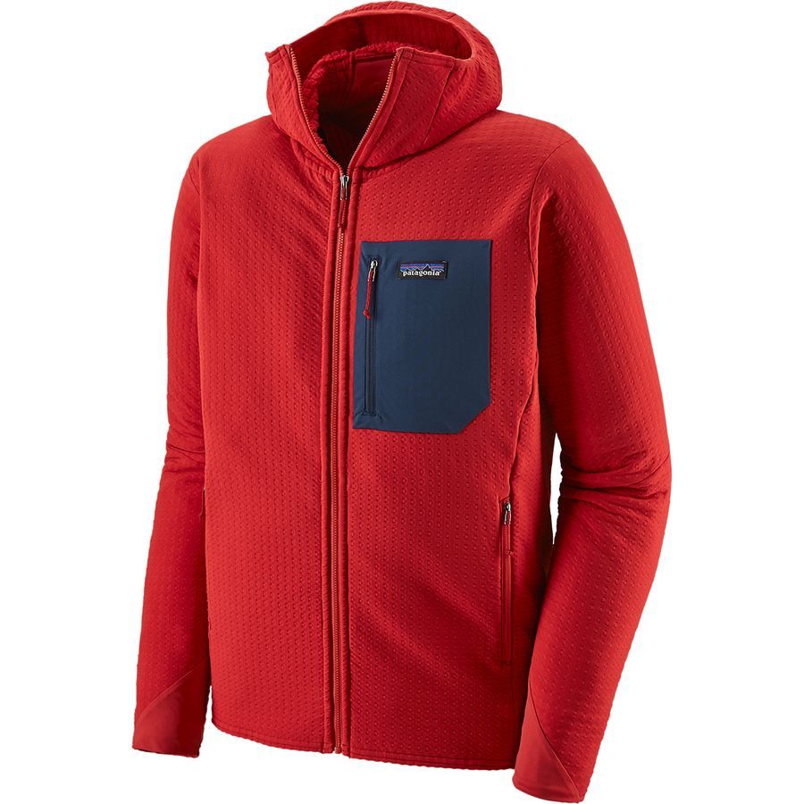Patagonia R2 TechFace Hooded Fleece Jacket - Men's | Backcountry.com