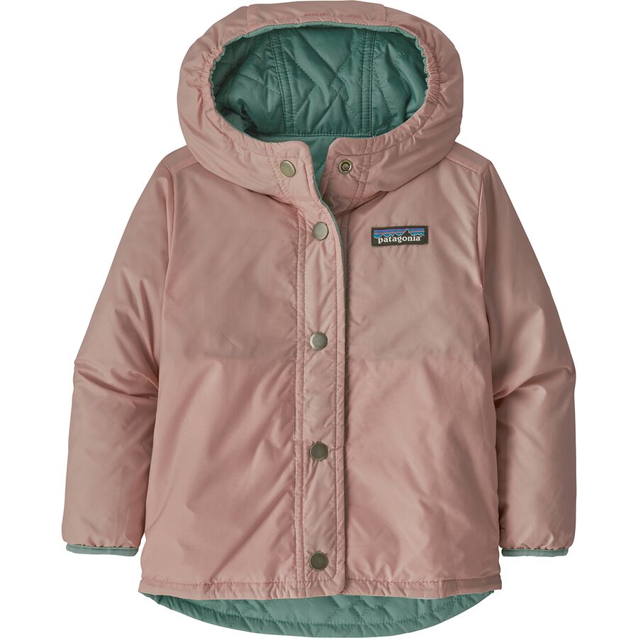 Patagonia Reversible Diamond Quilt Hooded Jacket - Infant Girls ...