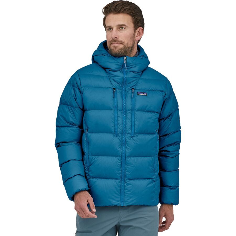 Patagonia Fitz Roy Down Hooded Jacket - Men's - Clothing
