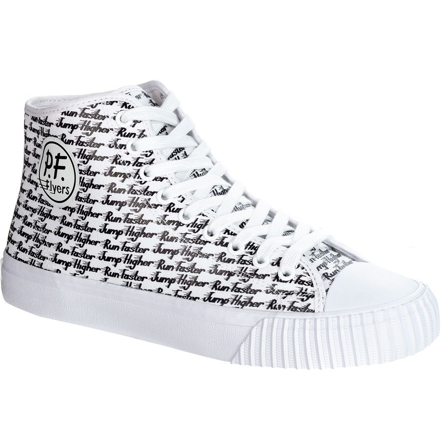 PF Flyers Run Faster, Jump Higher Center Hi Shoe - Men's | Backcountry.com PF Flyers Run Faster, Jump Higher Center Hi Shoe - Men's | Backcountry.com