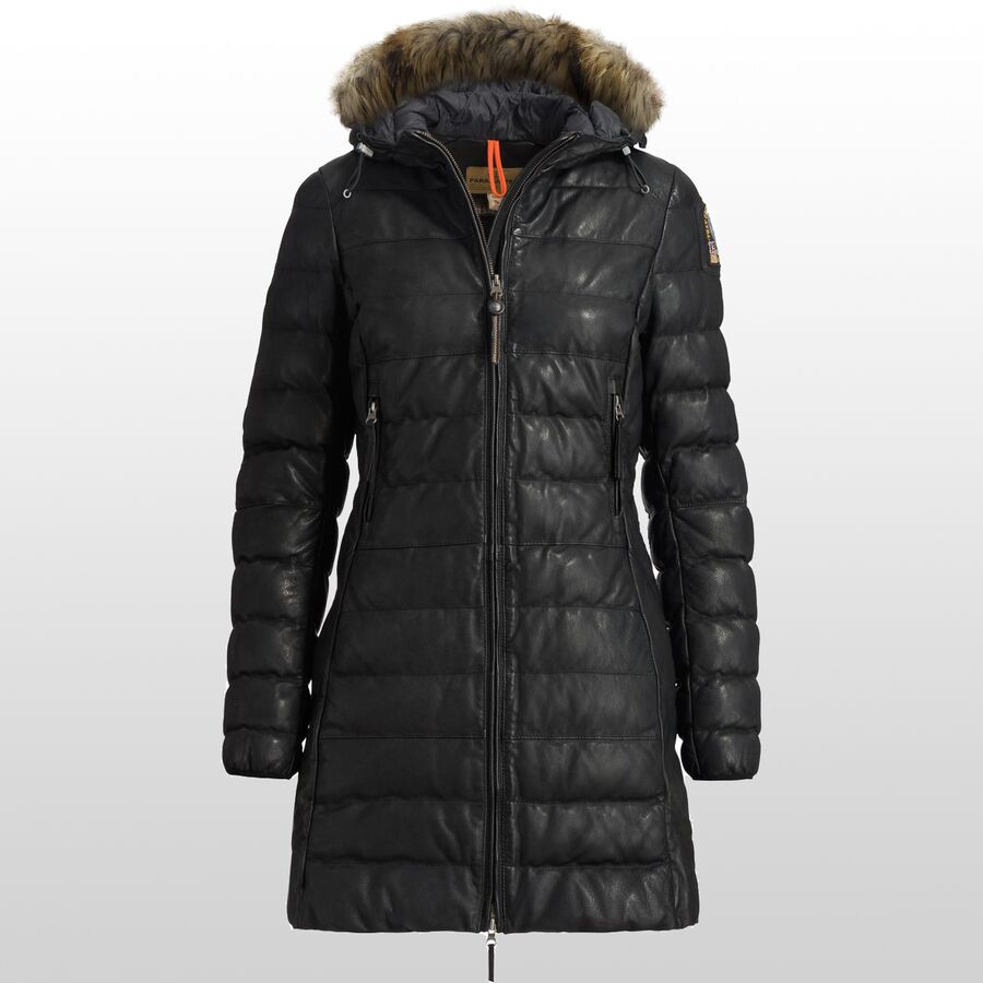 Parajumpers Demi Leather Insulated Jacket - Women's | Backcountry.com