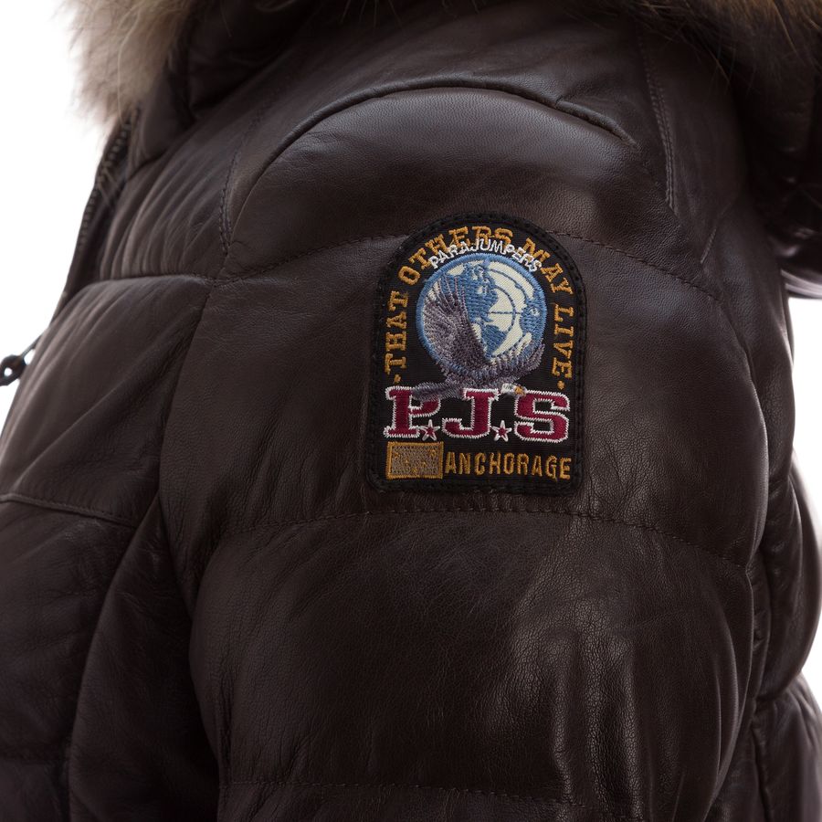 Parajumpers Demi Leather Insulated Jacket - Women's | Backcountry.com