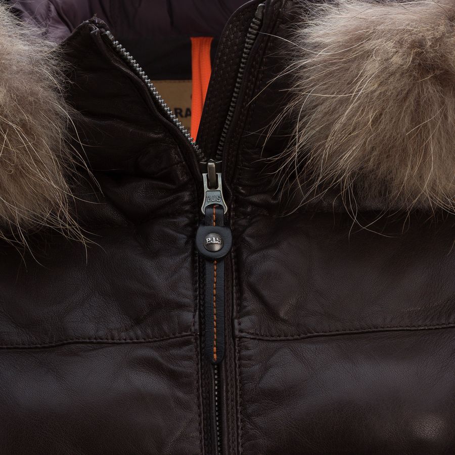 Parajumpers Demi Leather Insulated Jacket - Women's | Backcountry.com