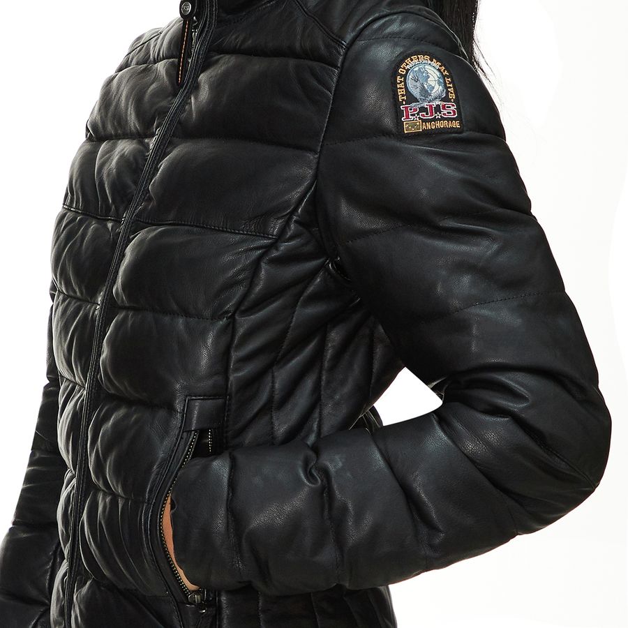 Parajumpers Jodie Leather Down Jacket - Women's | Backcountry.com