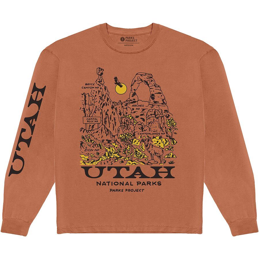 Parks Project National Parks of Utah Long-Sleeve T-Shirt - Men's - Clothing
