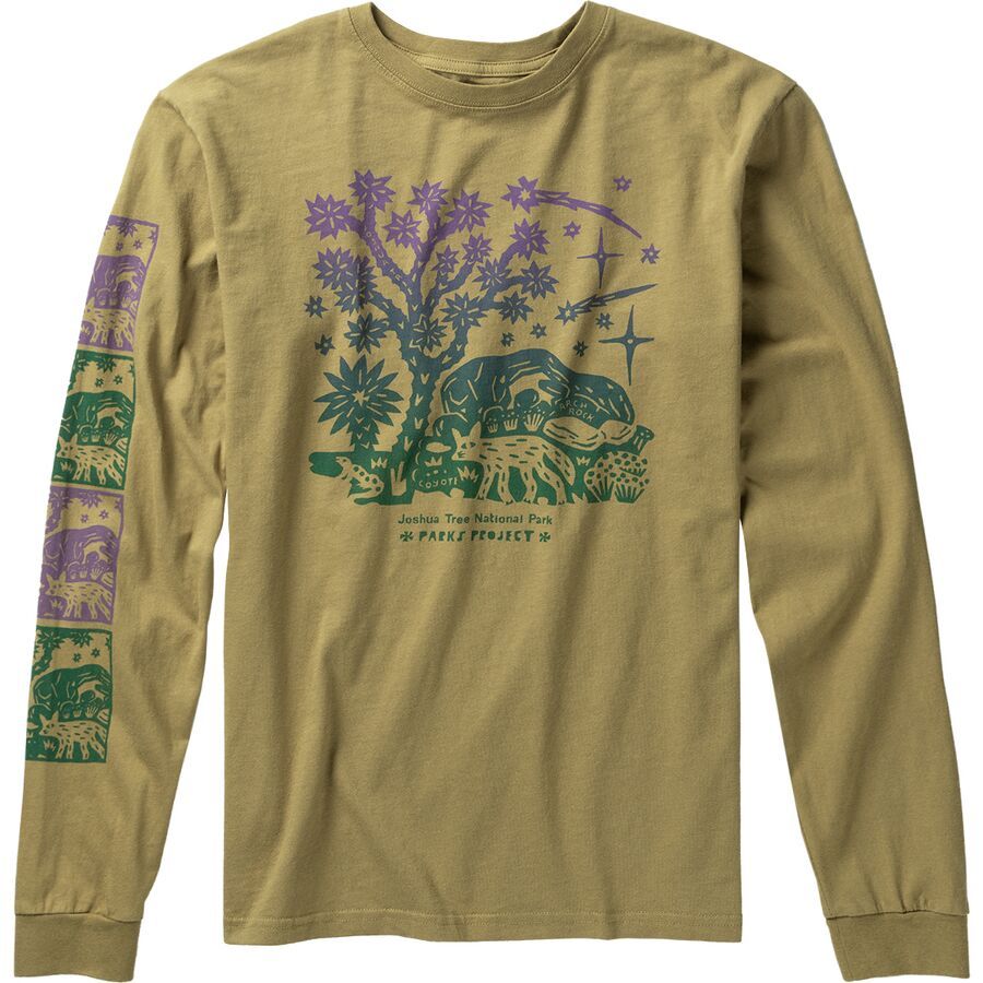 Parks Project Joshua Tree Woodcut Long-Sleeve T-Shirt - Men's - Clothing