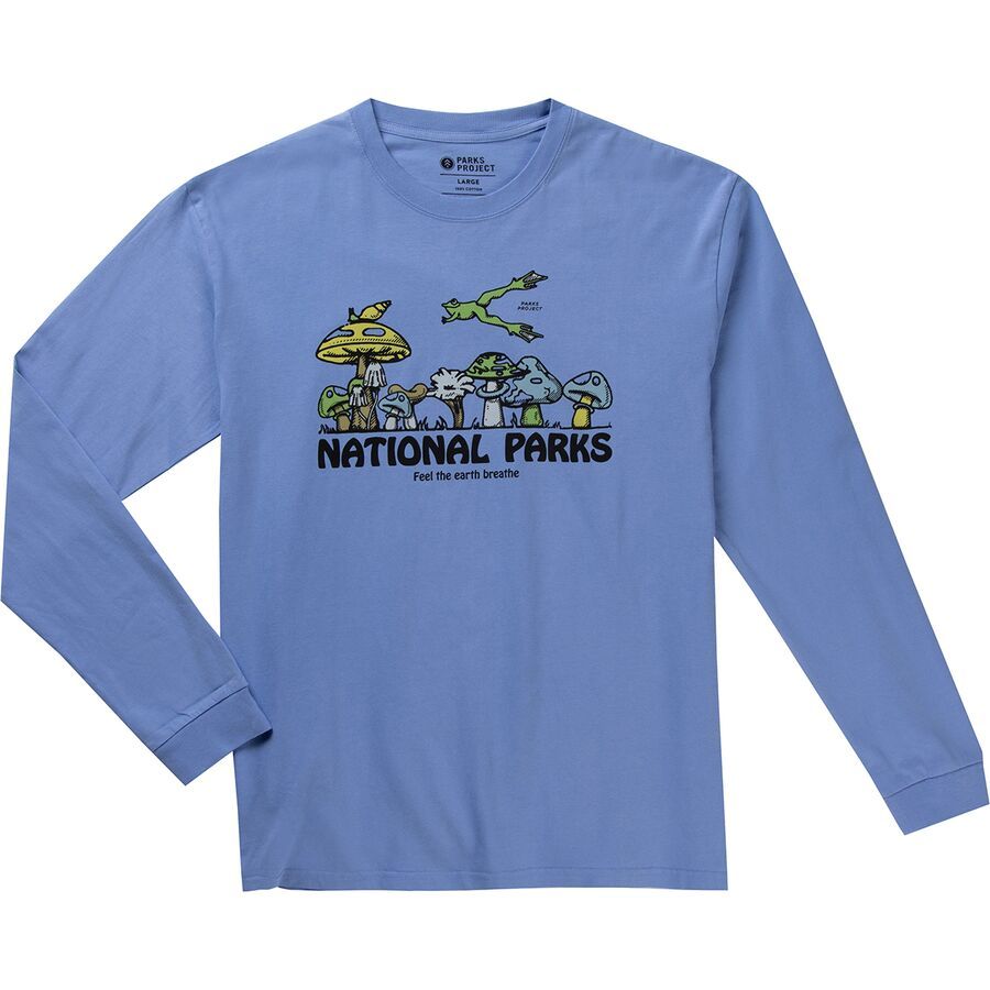 Parks Project National Parks Fungi Long Sleeve T-Shirt - Men's - Clothing