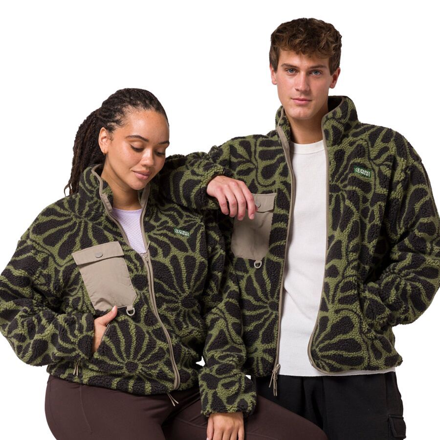 Parks Project Wildflowers Full-Zip High Pile Fleece - Clothing