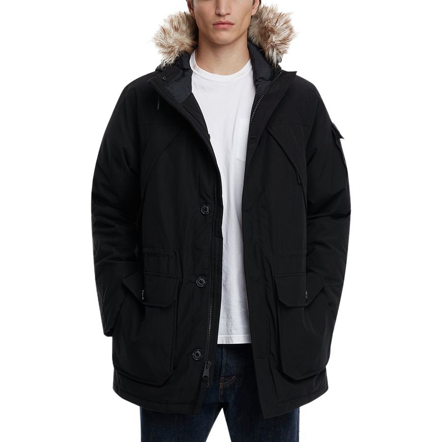 Penfield Hoosac Faux Fur Hooded Down Mountain Parka - Men's - Clothing