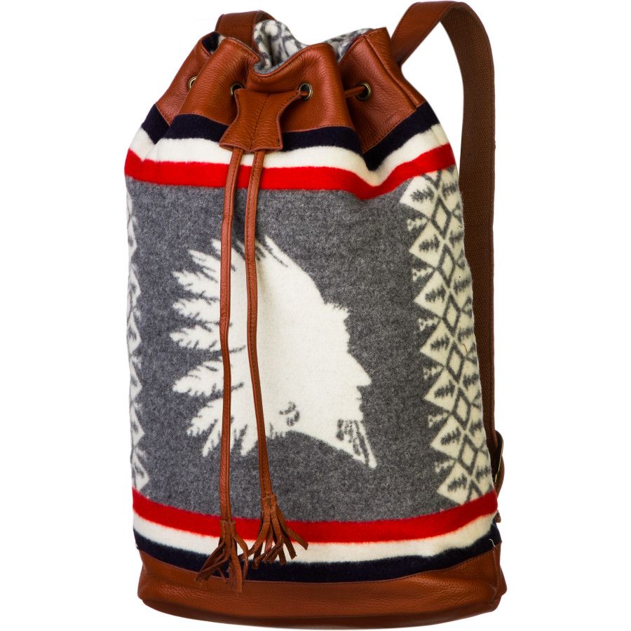 Pendleton Heroic Chief Leather Backpack - Accessories
