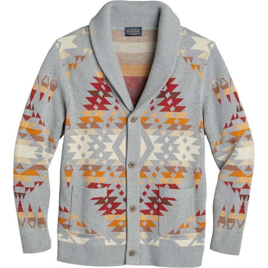 Pendleton Mission Trails Cotton Cardigan - Men's - Clothing