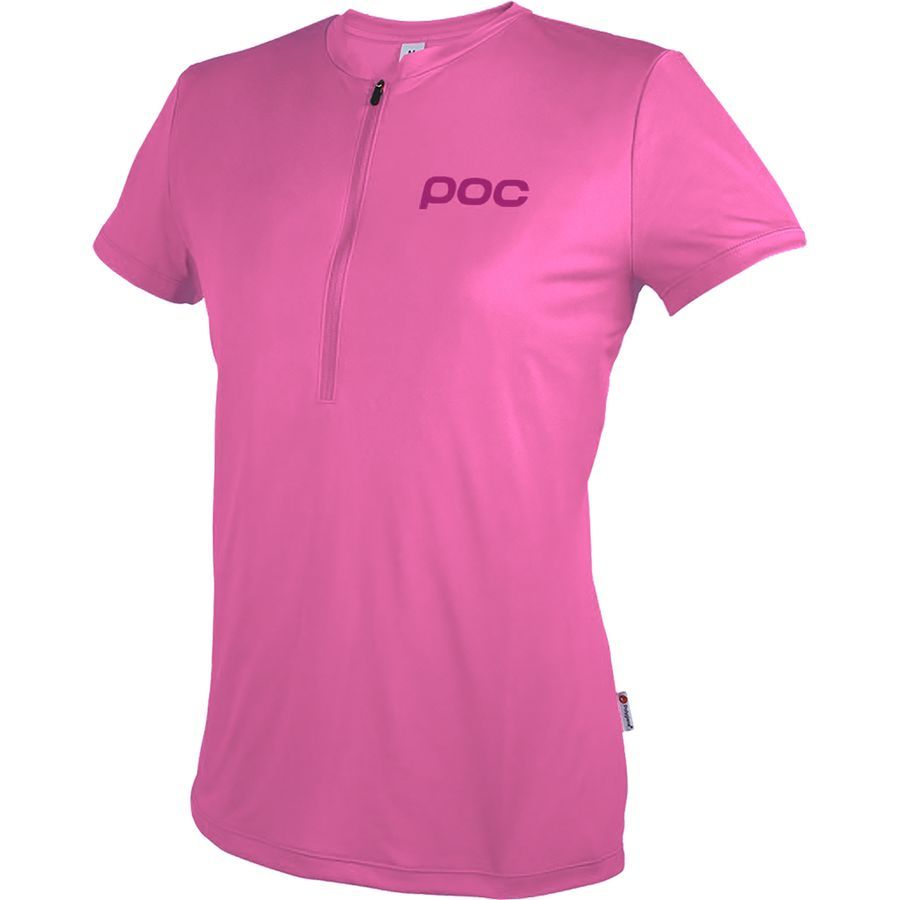 POC Trail Light Zip T-Shirt - Short Sleeve - Women's - Bike