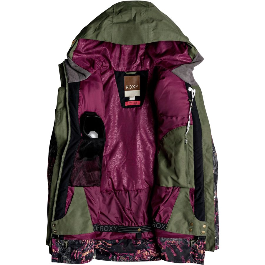 Roxy Ceder Hooded Jacket - Women's | Backcountry.com
