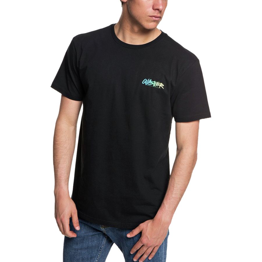 Quiksilver Rough Script Mod T-Shirt - Men's | Backcountry.com