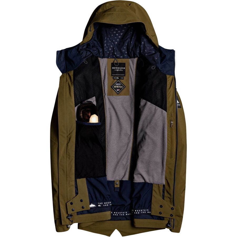 Quiksilver Black Alder 2L Gore-Tex Jacket - Men's | Backcountry.com