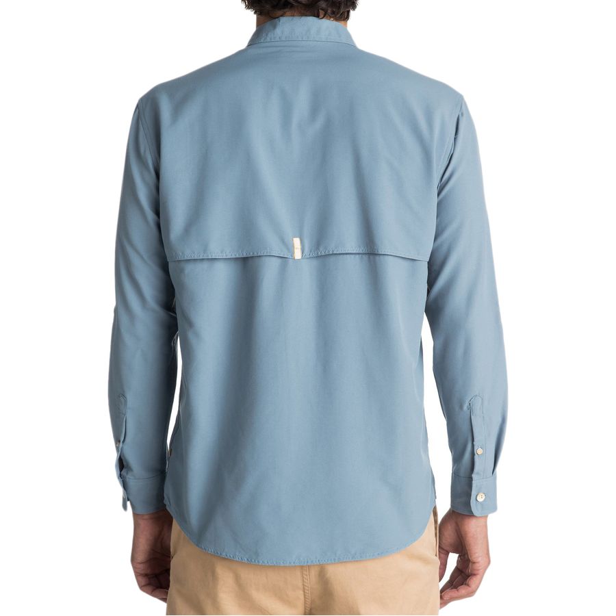 Quiksilver Waterman Trailblazing Long-Sleeve Button-Down Shirt - Men's ...