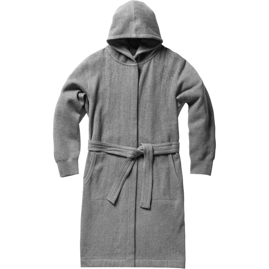 Reigning Champ Tiger Fleece Hooded Robe - Men's | Backcountry.com