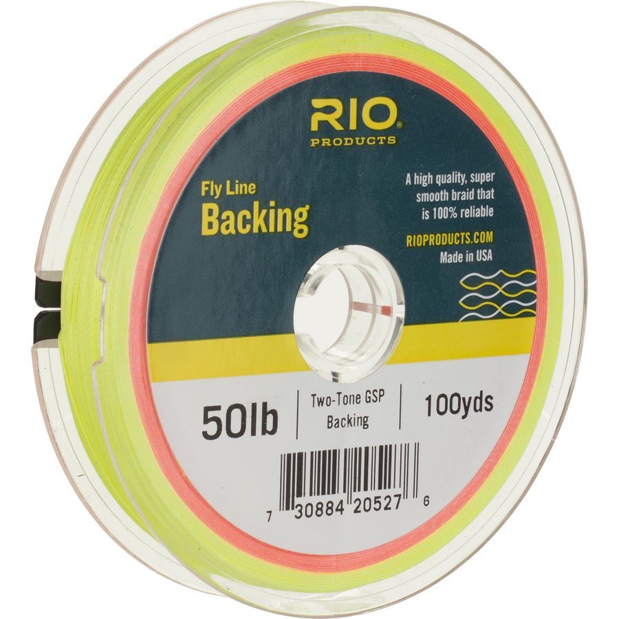 RIO 2-Tone Gel Spun Fly Line Backing - Fishing