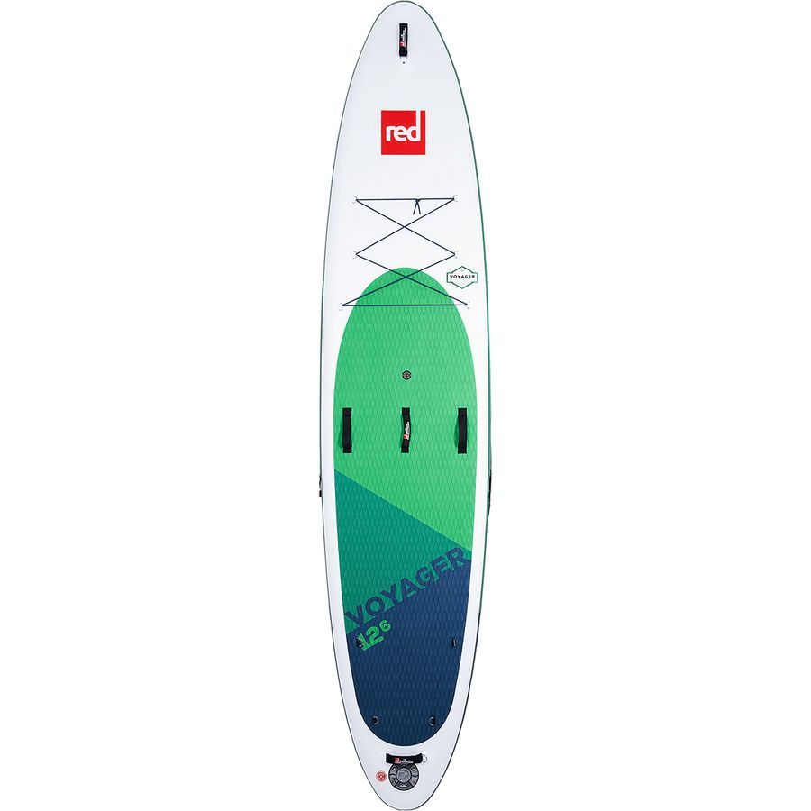 Red Paddle Co. Voyager Inflatable Stand-Up Paddleboard - Paddle