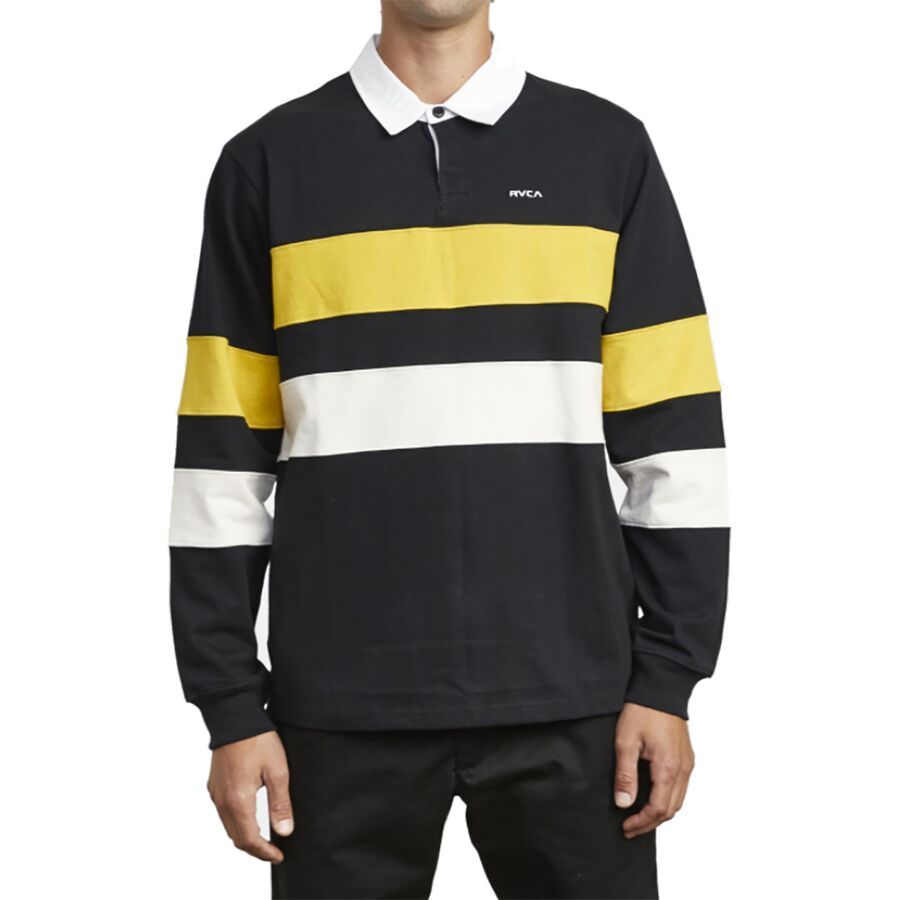 RVCA Johnsy Ls Polo Shirt - Men's | Backcountry.com