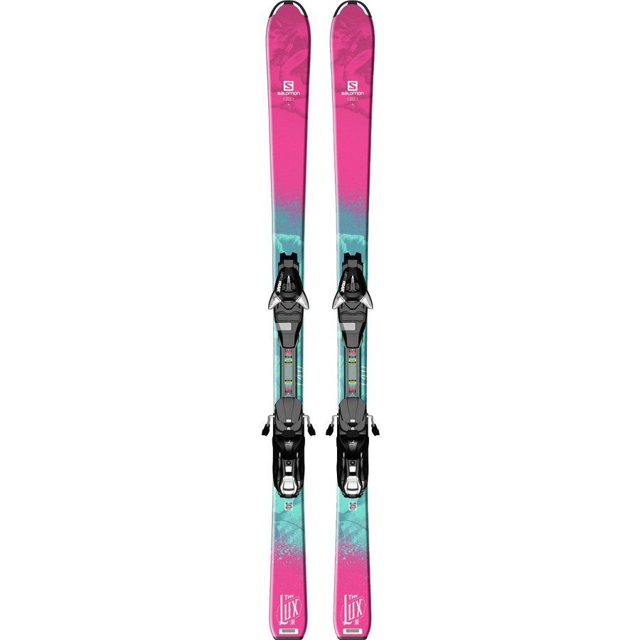 Salomon QST-Lux JR Ski + EZY7 B80 Binding - Girls' - Kids