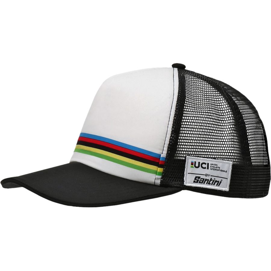 Santini UCI Rainbow Trucker Hat | Backcountry.com