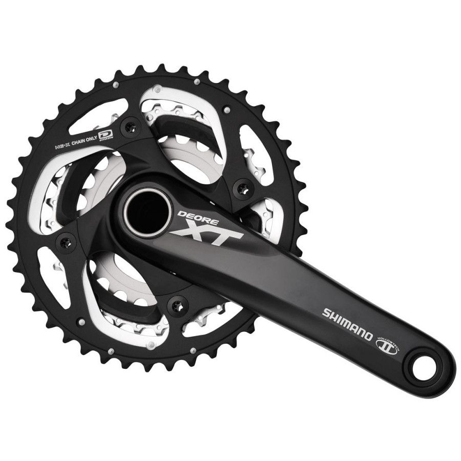 Shimano XT Dyna-Sys FC-M780 Triple Crankset - Bike