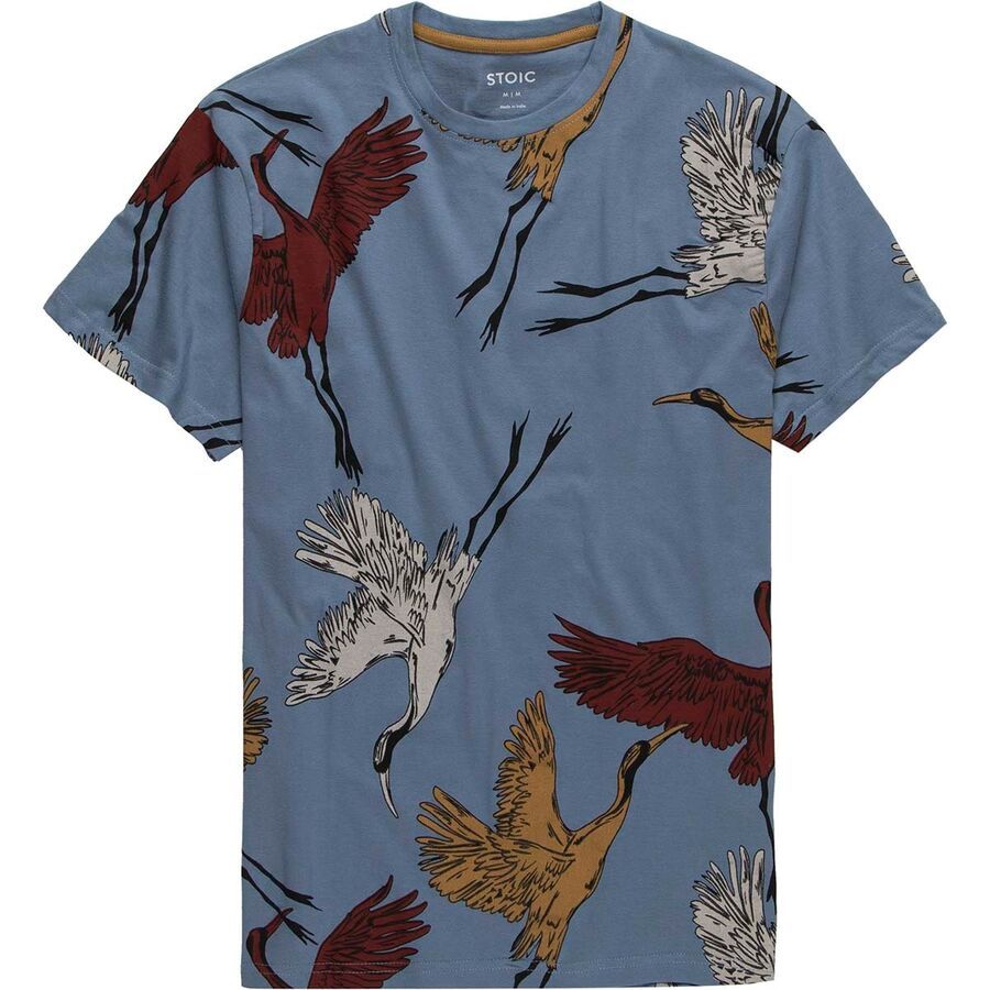 Stoic Bird Printed T-Shirt - Men's - Clothing
