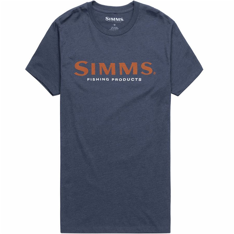 Simms Simms Logo T-Shirt - Men's | Backcountry.com