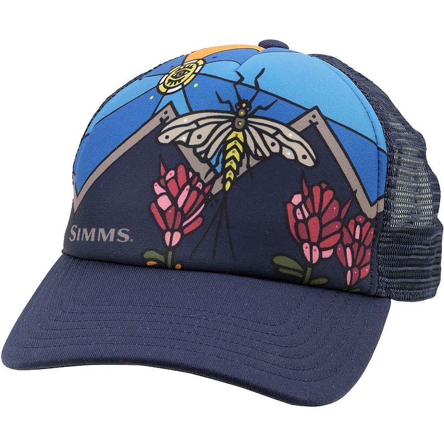 Simms Small Fit Foam Mayfly Trucker Hat - Fishing