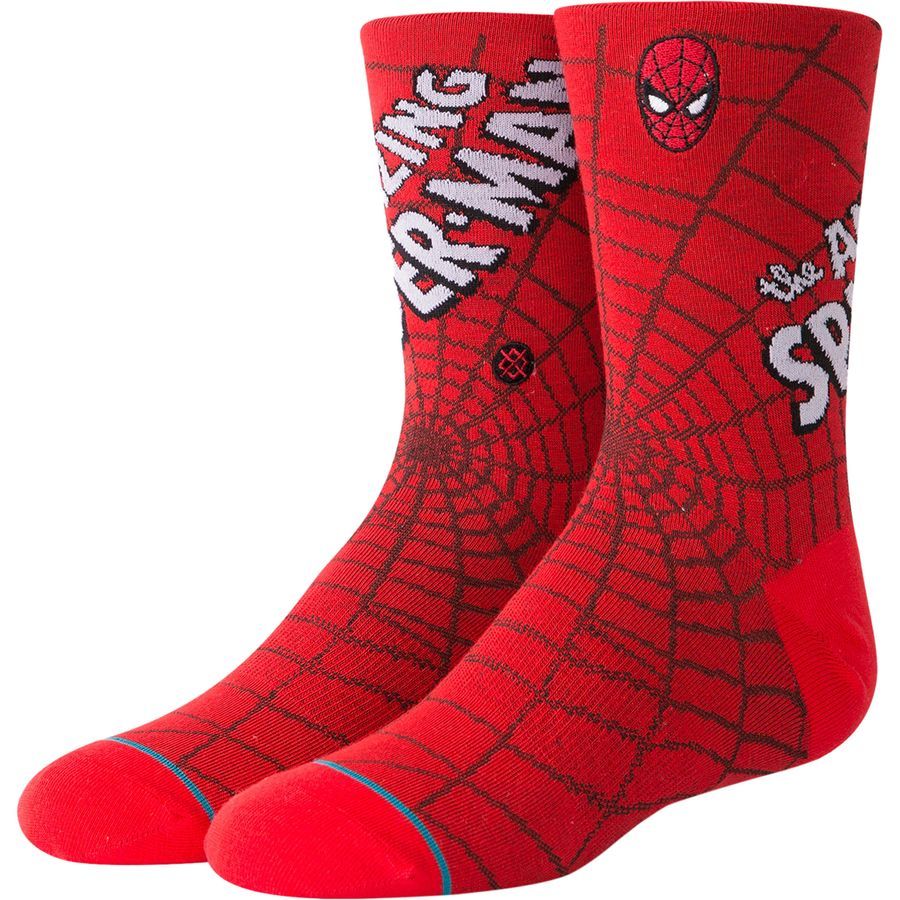 Stance Amazing Spiderman Sock - Boys' - Kids