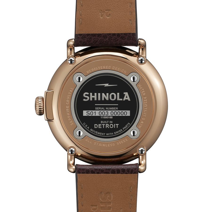 Shinola Runwell 47mm Leather Watch | Backcountry.com