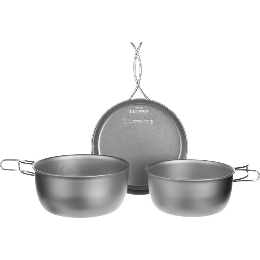 Snow Peak Titanium Cookware - 3pcs | Backcountry.com