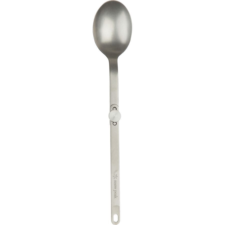 Snow Peak Titanium Folding Long Spoon - Hike & Camp