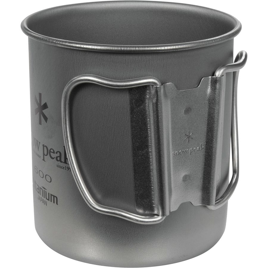 Snow Peak Titanium Single Wall Cup 600 | Backcountry.com