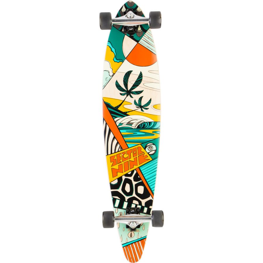 Sector 9 Skateboards Island Time Complete Longboard - Snowboard